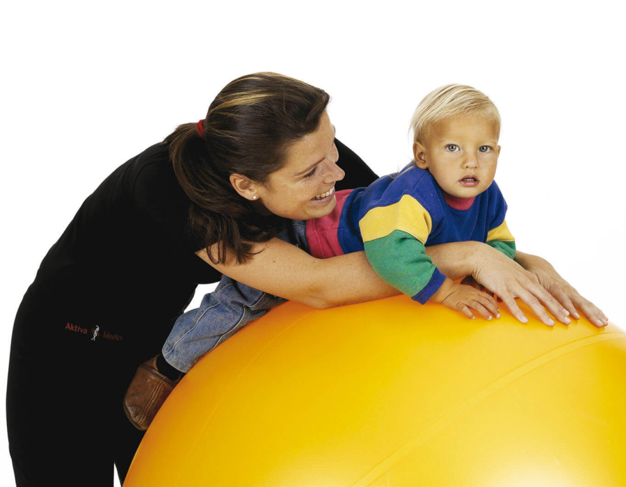 Theragym ABS 400950 piłka 95cm do zajęć z dziećmi rubinowa |⛨ EpicMED
